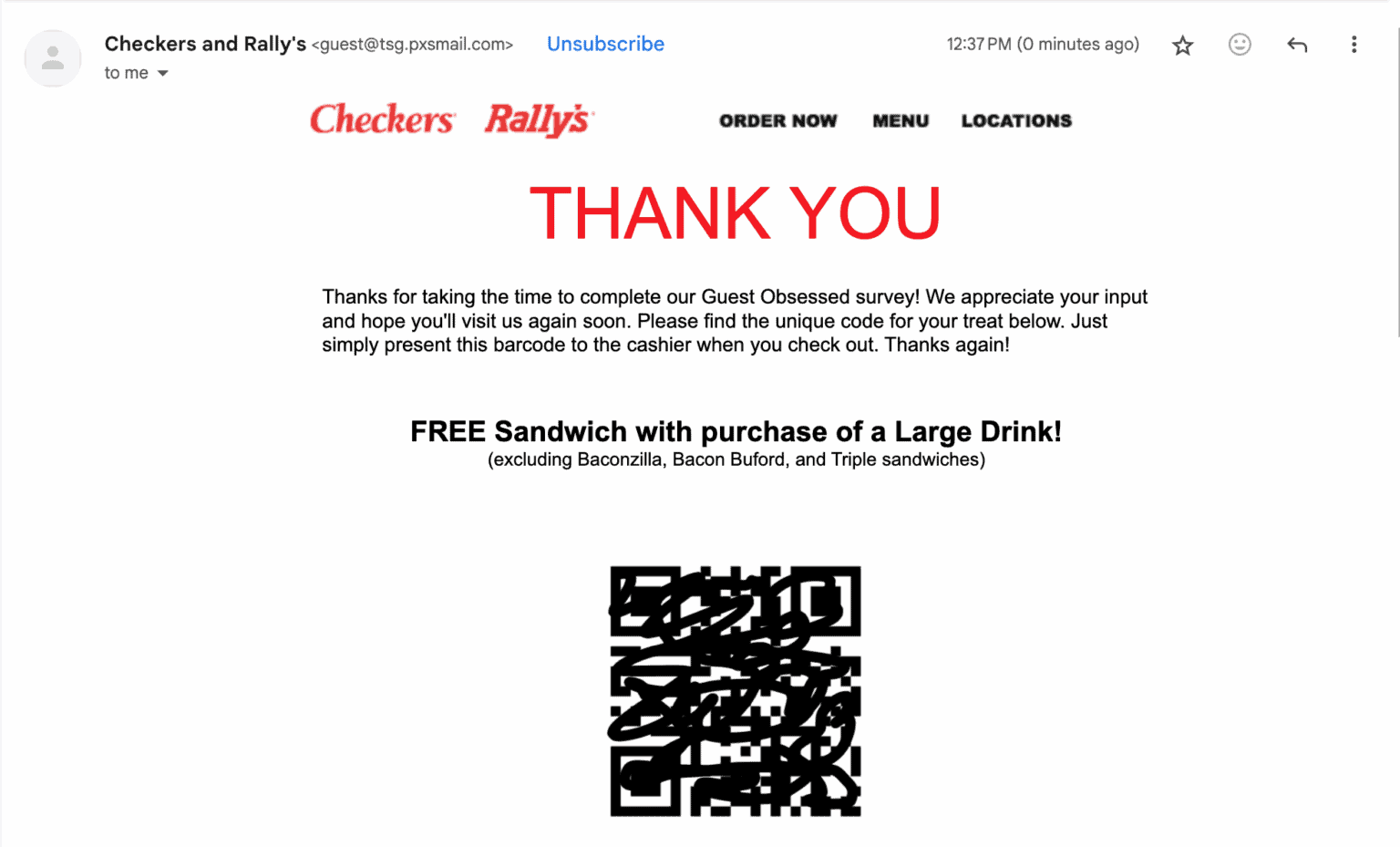 GuestObsessed.com - Checkers & Rally's Survey (START NOW)